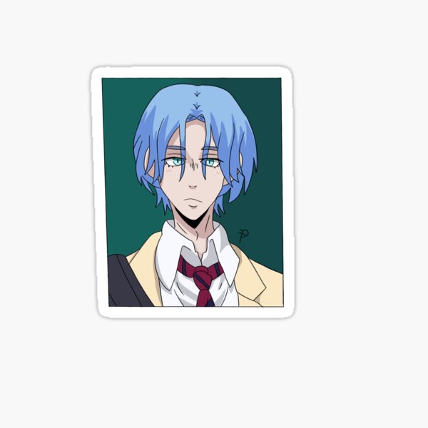 "Langa Redraw" Sticker for Sale by kpopanimeart | Redbubble