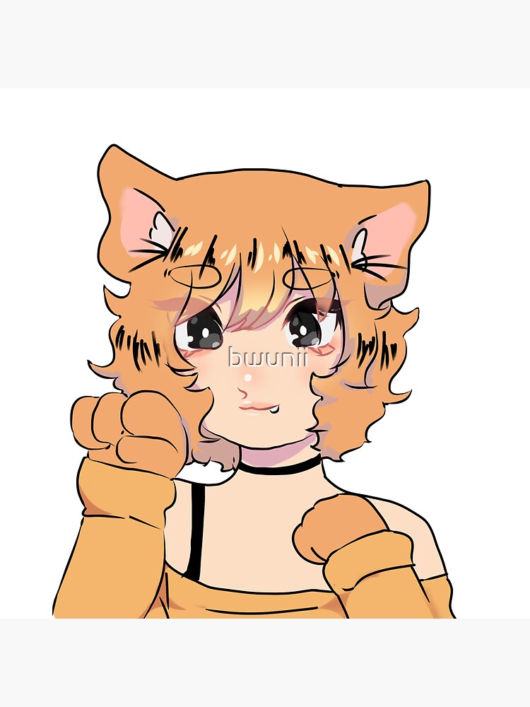 "Femboy Garfield" Sticker for Sale by bwunii | Redbubble