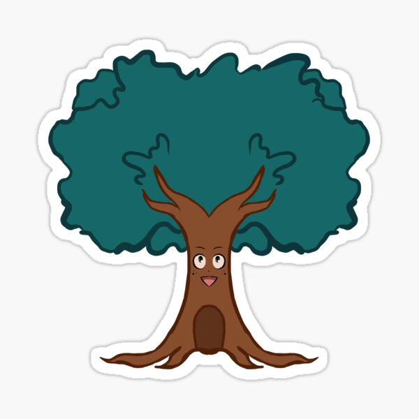 "Deku Deku tree" Sticker for Sale by AquaticsGrl | Redbubble