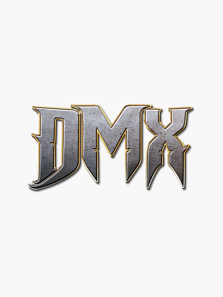 "DMX Logo Sticker" Sticker for Sale by bydon516 | Redbubble