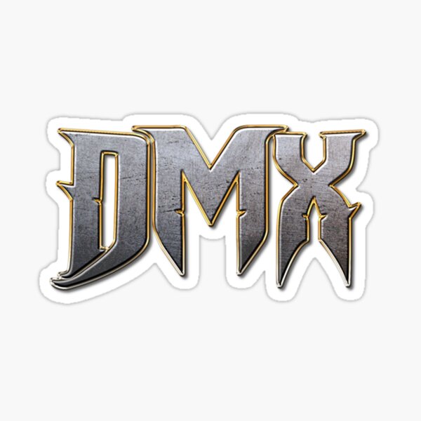 "DMX Logo Sticker" Sticker for Sale by bydon516 | Redbubble