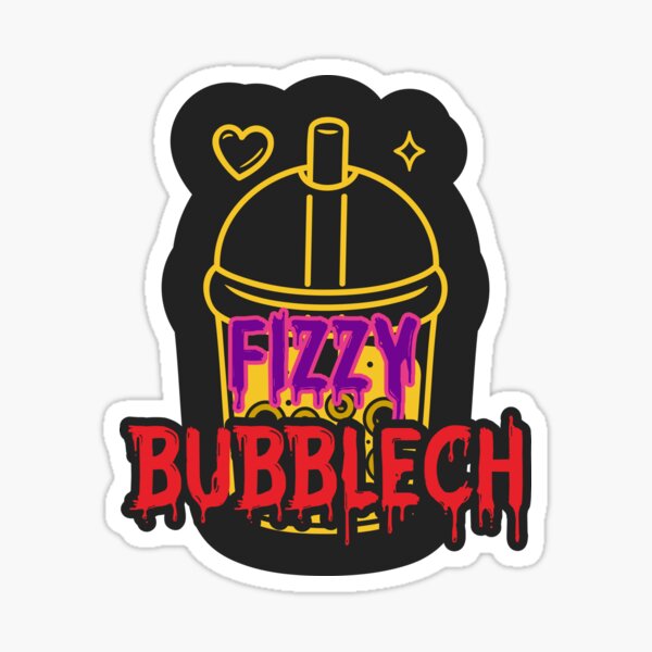 "BEST SELLER - Fizzy Bubblech 6" Sticker for Sale by allysondesign ...