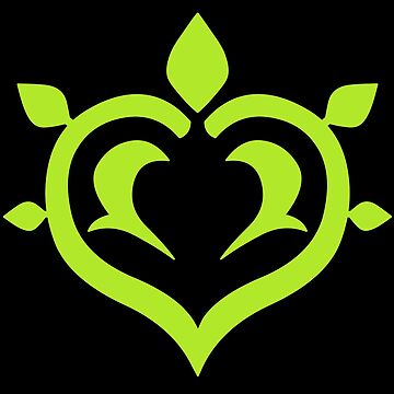 "Dendro Logo Genshin" Photographic Print for Sale by xAmalie | Redbubble