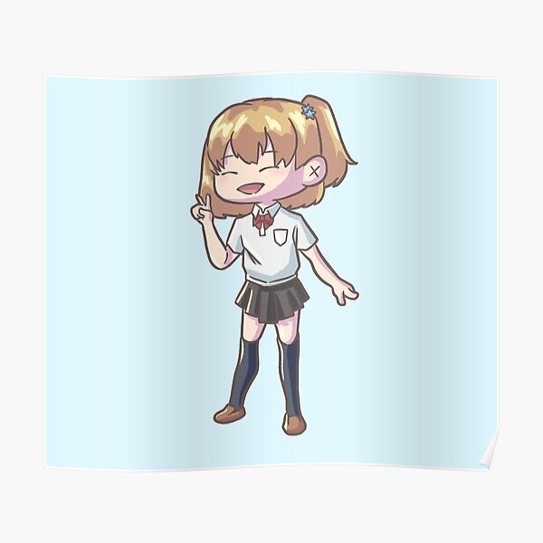 Poster « Mignon Chibi Hitoka Yachi Full Body l Haikyuu », par izzoodles ...