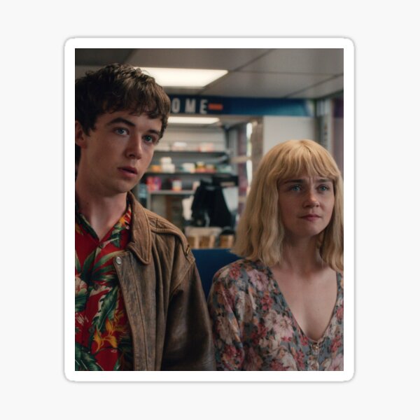 "Alyssa and James TEOTFW " Sticker for Sale by Ayyycooldudeh | Redbubble