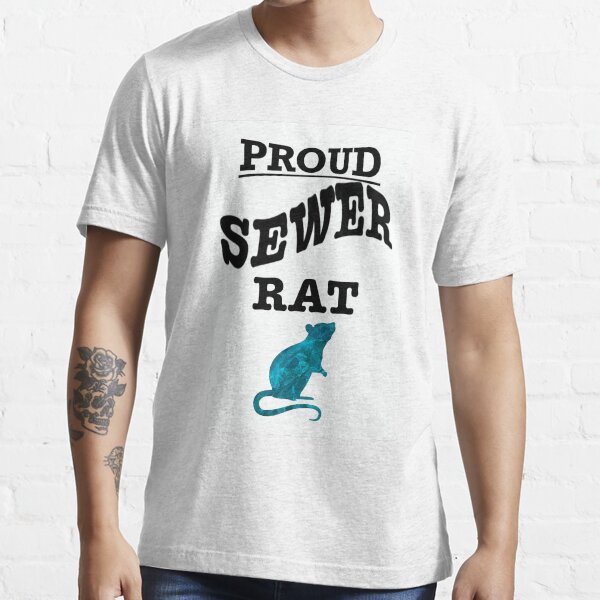 "Sewer rat" T-shirt for Sale by Artistaffame | Redbubble | twitter t ...