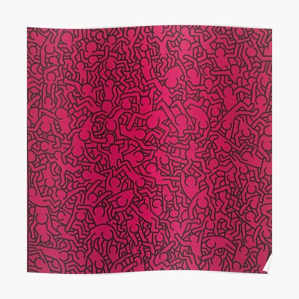 "Red Haring Crowded" Poster for Sale by francissthomas | Redbubble