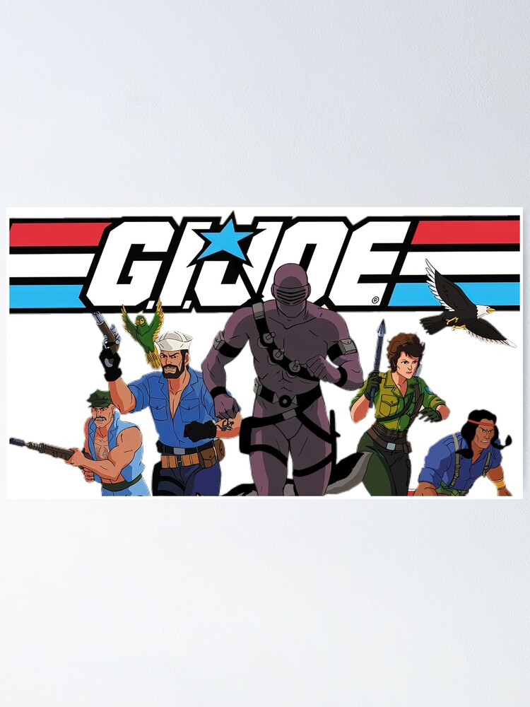 "Gi Joe Cartoon Vintage " Poster for Sale by bert7397 | Redbubble