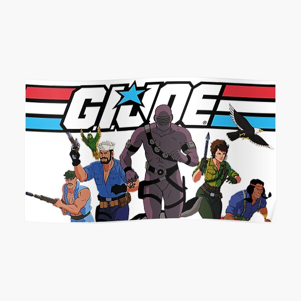 "Gi Joe Cartoon Vintage " Poster for Sale by bert7397 | Redbubble