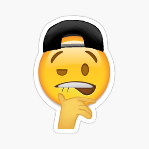 "fboy emoji " Sticker for Sale by vcnillacoffee | Redbubble