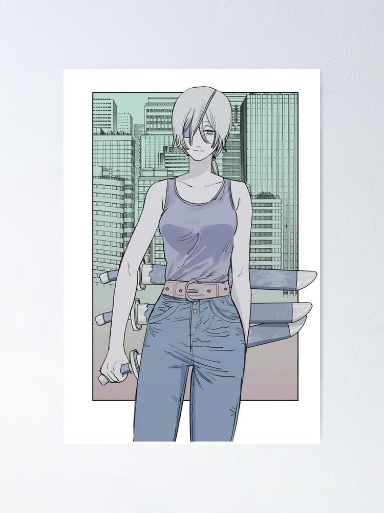 "Quanxi Colored Art - Chainsaw Man Manga" Poster by animesky | Redbubble