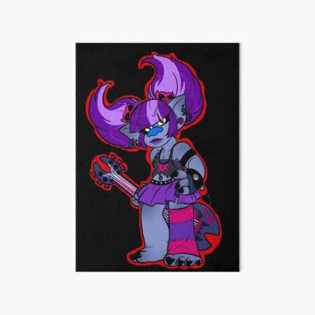 "Val Thundershock" Art Board Print by BlooeyedTroll | Redbubble