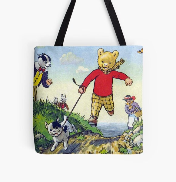 "Rupert bear " Tote Bag for Sale by Vintage Prints | Redbubble