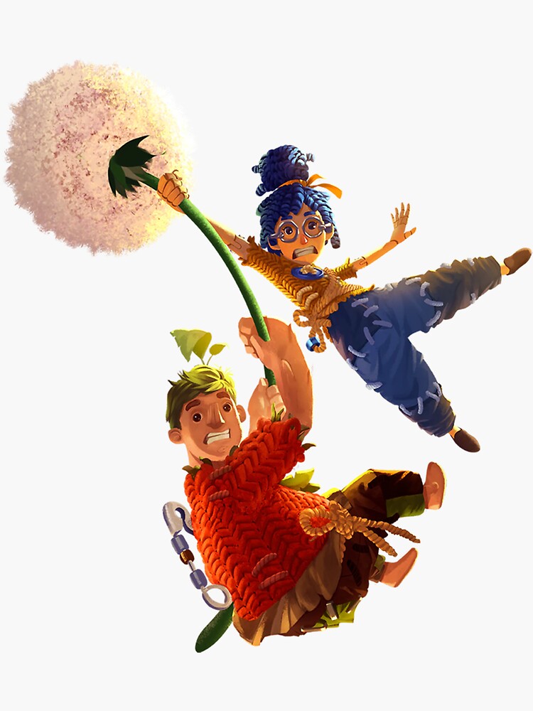 "It takes two" Sticker for Sale by baralilemo | Redbubble