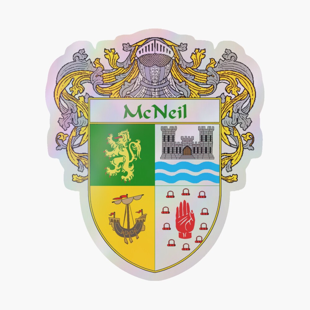 Mcneil Family Crest Crest Of Family Alber 24175 Bitmap USD