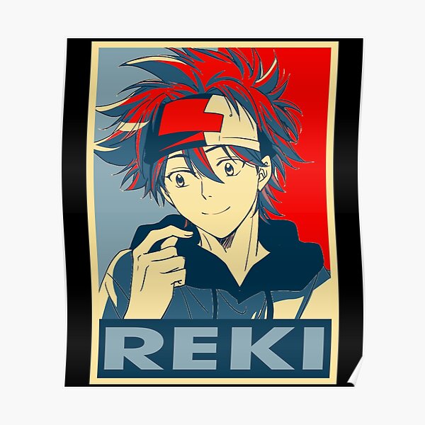 "SK8 the Infinity Anime Reki" Poster by JenniferMichel2 | Redbubble