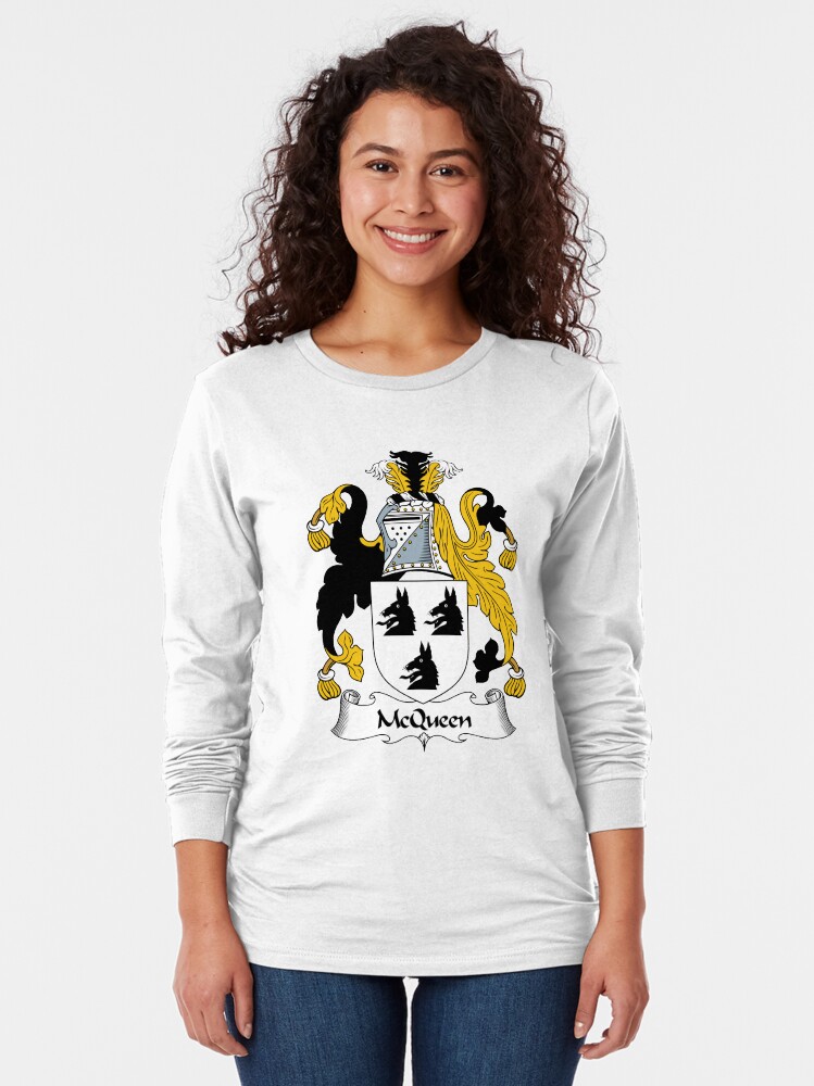 "McQueen Coat of Arms/Family Crest" T-shirt by IrishArms | Redbubble