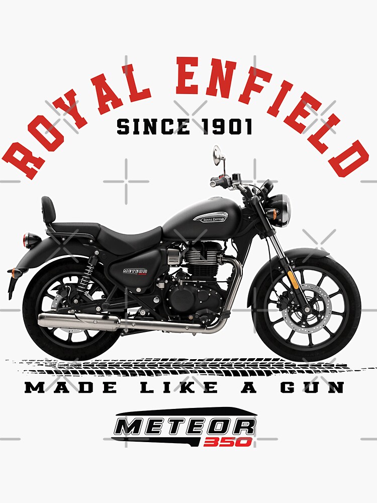 "The Royal Enfield METEOR 350" Sticker for Sale by Ramkumar9962 | Redbubble