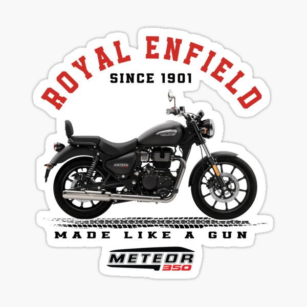 "The Royal Enfield METEOR 350" Sticker for Sale by Ramkumar9962 | Redbubble