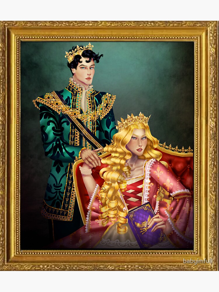 "Percy Jackson - Royal Percabeth" Sticker for Sale by babyimfull ...