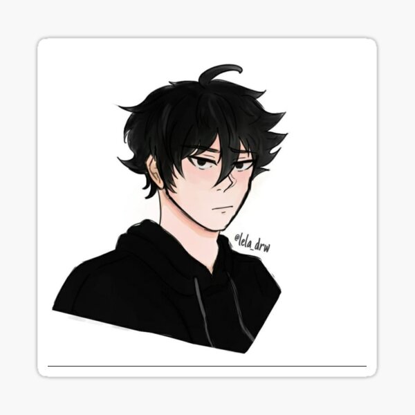 "Emo Boy Meme" Sticker for Sale by Lelula001 | Redbubble
