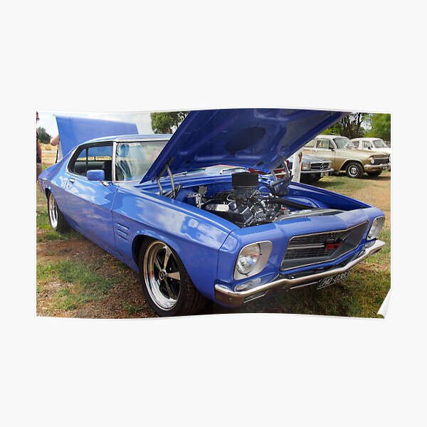 "HQ Holden Monaro" Poster by gvcruising | Redbubble
