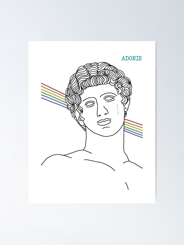 "Greek Mythology - Mortal Man Adonis" Poster for Sale by anghelapparel ...