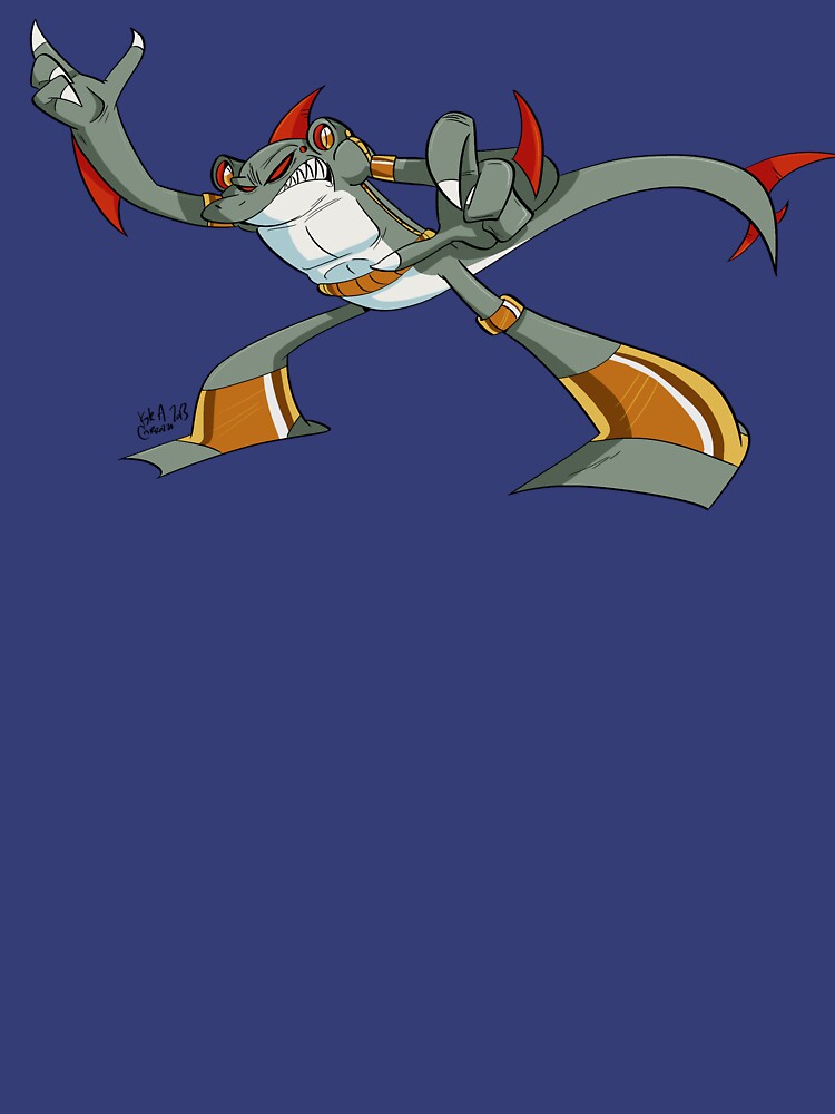 "Armaggon the Future Shark" T-shirt by TVsKyle | Redbubble