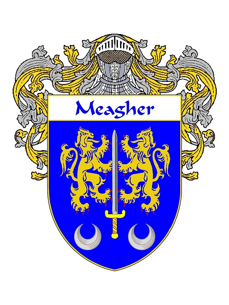 "Meagher Coat of Arms/Family Crest" by William Martin | Redbubble