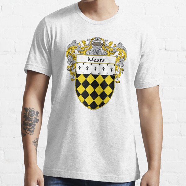 "Mears Coat of Arms/Family Crest" T-shirt for Sale by IrishArms ...
