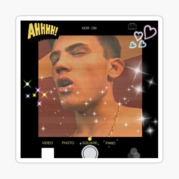 "Hakan Serbes Feeling It" Sticker for Sale by DestroyMeDaddy | Redbubble