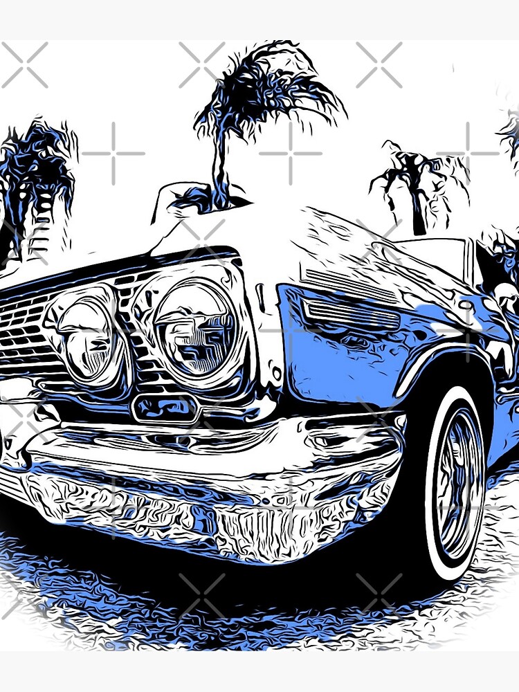 "cartoon low rider" Poster by Unique-on | Redbubble