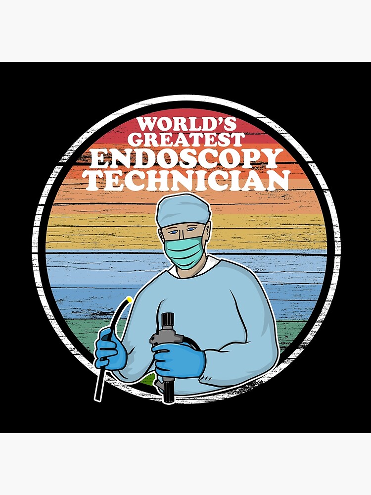 "World's Greatest Endoscopy Technician Retro" Pillow for Sale by Dan66 ...