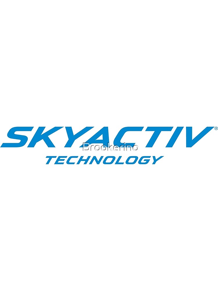 "Skyactiv Technology Logo" Art Print by Brookerino | Redbubble