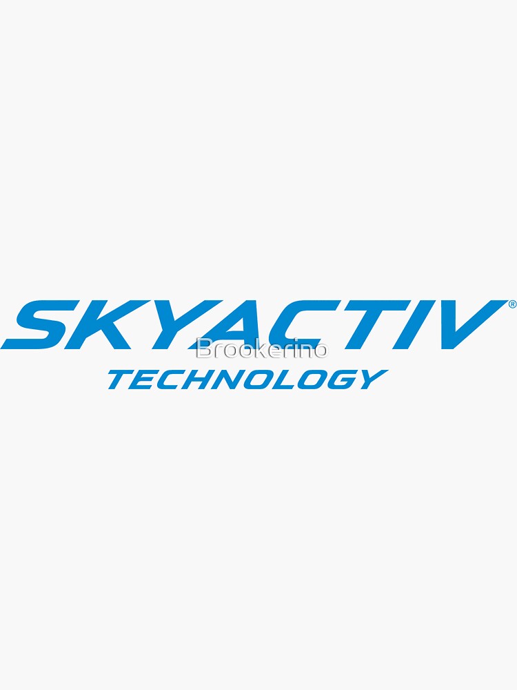 "Skyactiv Technology Logo" Sticker for Sale by Brookerino | Redbubble