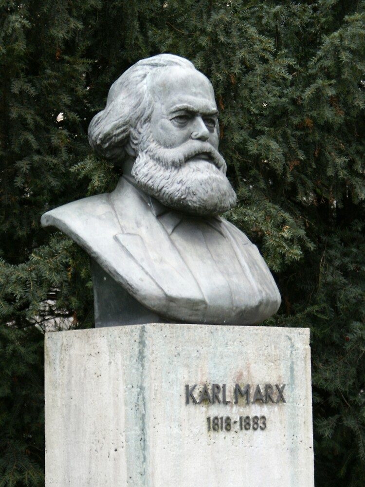 "Karl Marx" Sticker by niceaesthetics | Redbubble