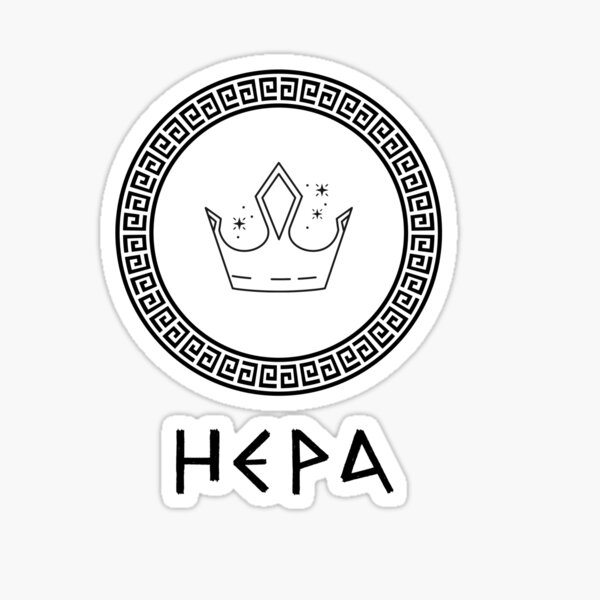 "Hera - the greek goddess" Sticker for Sale by Acilio | Redbubble