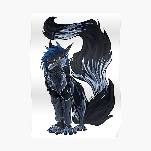 "Okari - wolf" Poster for Sale by ZoruCreations | Redbubble