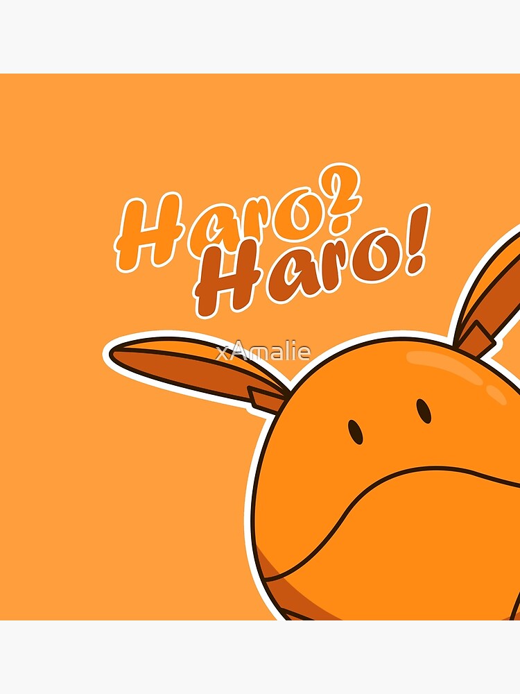 "Haro! - Gundam 00" Poster by xAmalie | Redbubble