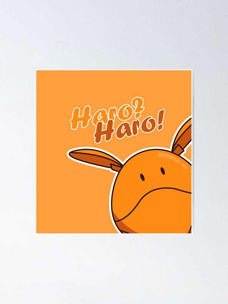 "Haro! - Gundam 00" Poster by xAmalie | Redbubble