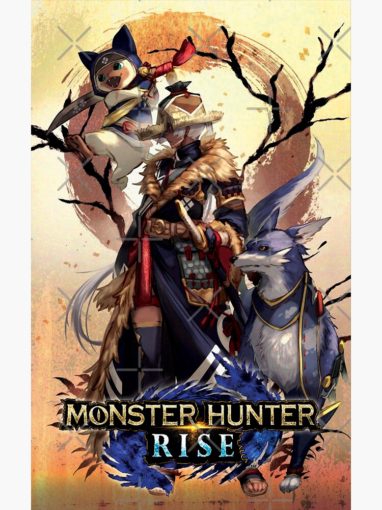 "Monster Hunter Rise" Sticker by Spectrae | Redbubble