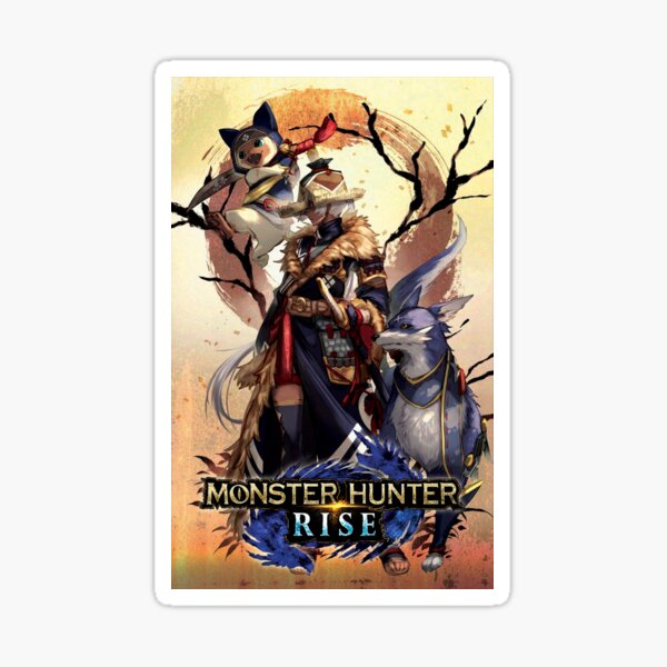 "Monster Hunter Rise" Sticker by Spectrae | Redbubble