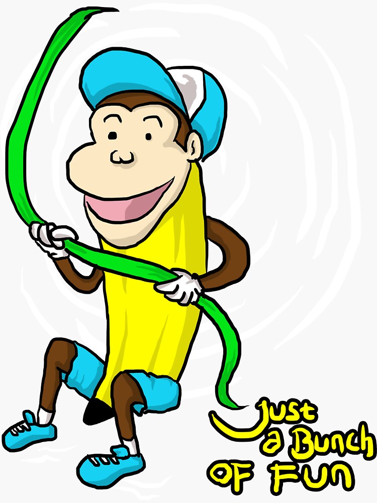 "Just a bunch of fun" Sticker by FauzIDEA | Redbubble