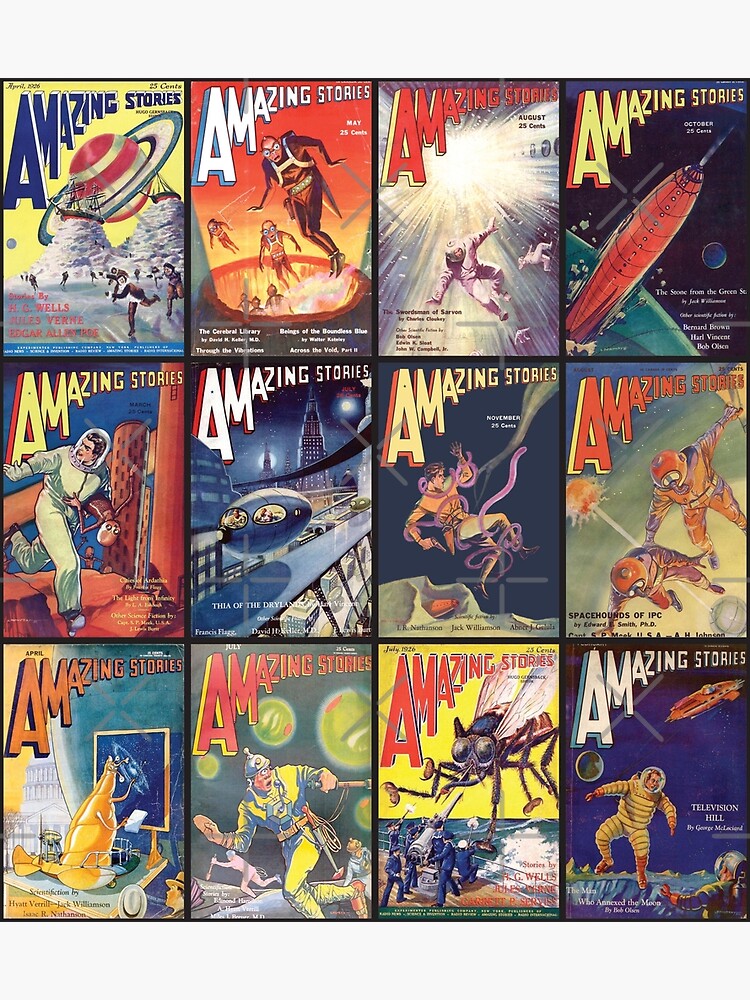 "Science Fiction Comic Covers | Vintage comic" Poster for Sale by ...