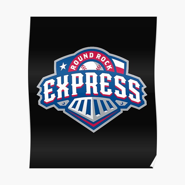 "Round Rock Express Logo" Poster by friedarico30 | Redbubble