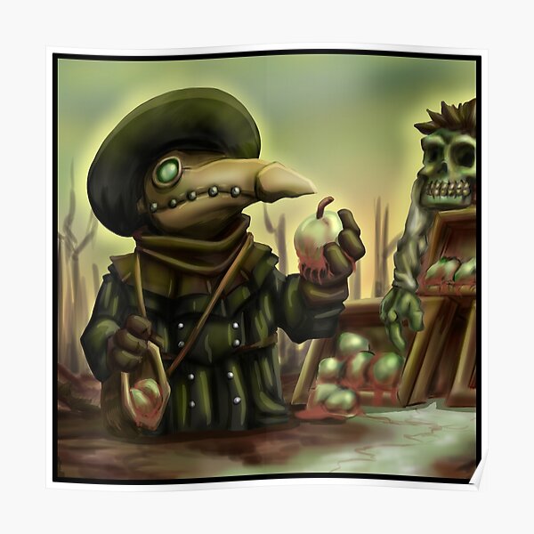 "Dr. Botulism" Poster by Baresark | Redbubble