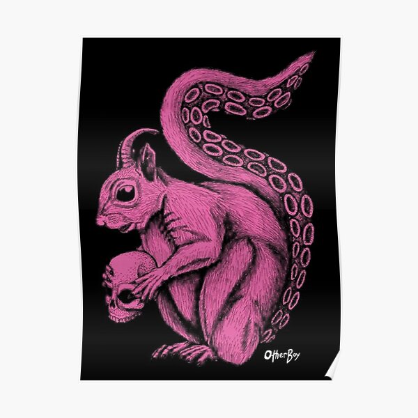 "Radioactive Squirrel Apocalypse" Poster by sonjalewis18 | Redbubble