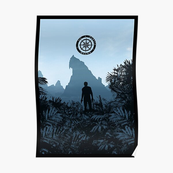 "Uncharted 4 Nathan Drake" Poster for Sale by CalRay | Redbubble