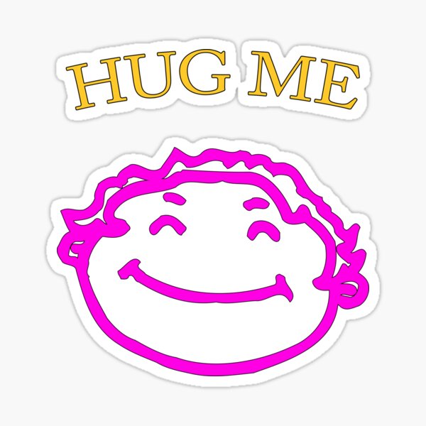 "Hug Me" Sticker for Sale by jozefbloks | Redbubble