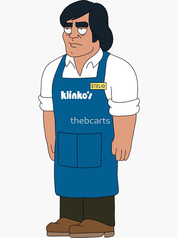 "American Dad Stelio Kontos" Sticker for Sale by thebcarts | Redbubble